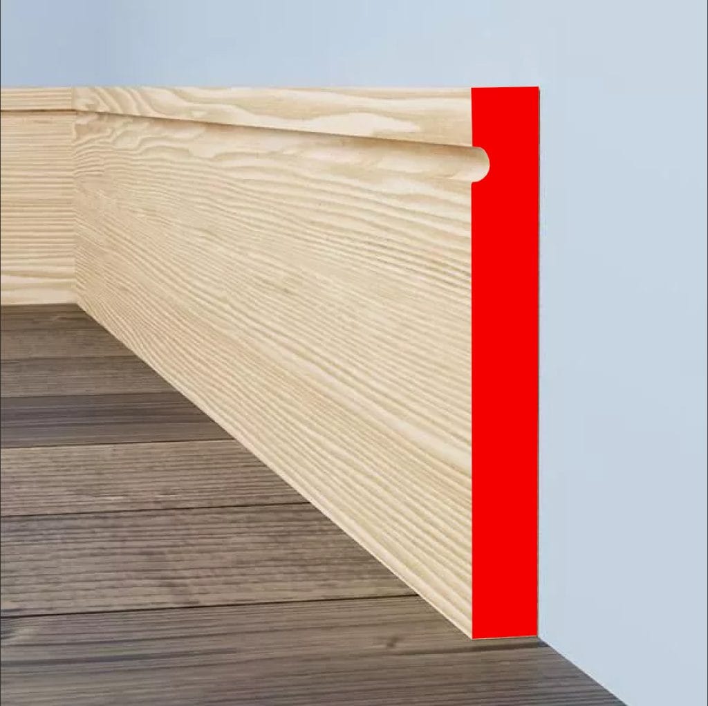 Pine Skirting Boards - Square | Skirting King