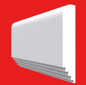 Mini Stepped Dado Rail - Skirting King